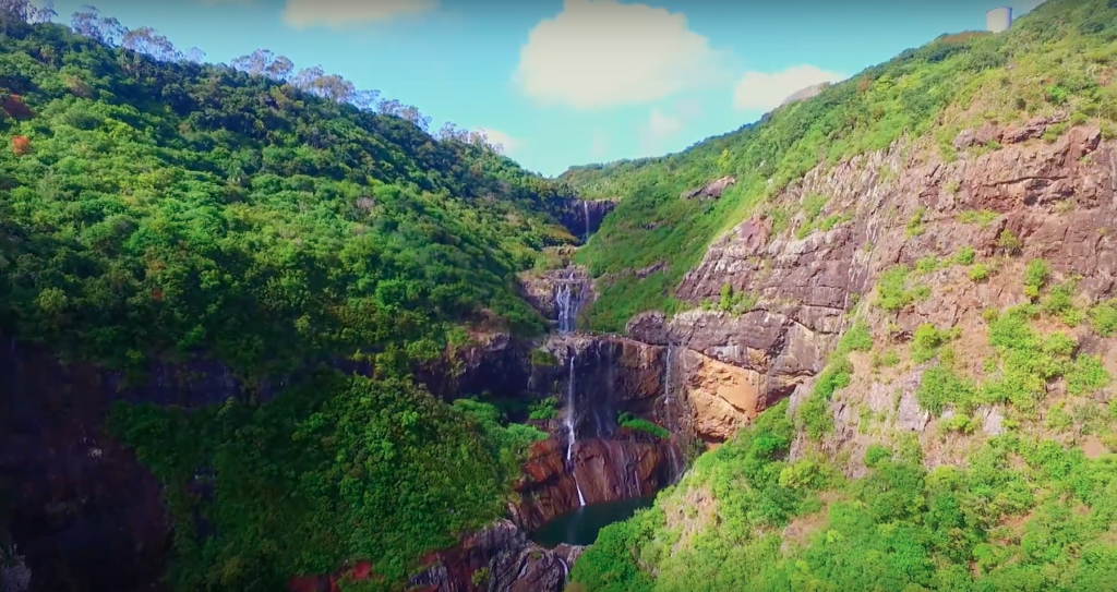 7 Cascades Waterfall in Mauritius | Things to do | Live in Mauritius
